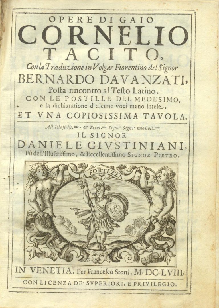 PUBLIO CORNELIO TACITO – Blog del professore